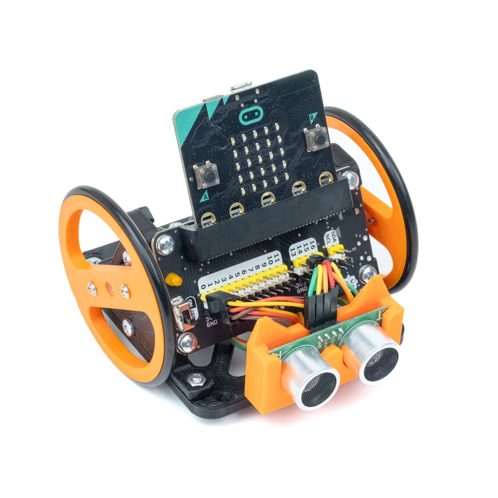 Simple Car - Ultrazvuk - OMG Robotics